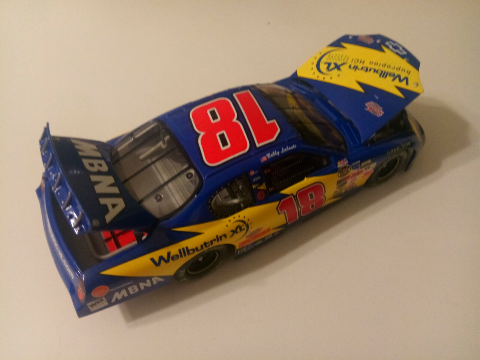 ACTION 2004 BOBBY LABONTE #18 CHEVY MONTE CARLO WELBUTRIN XL MBNA ...