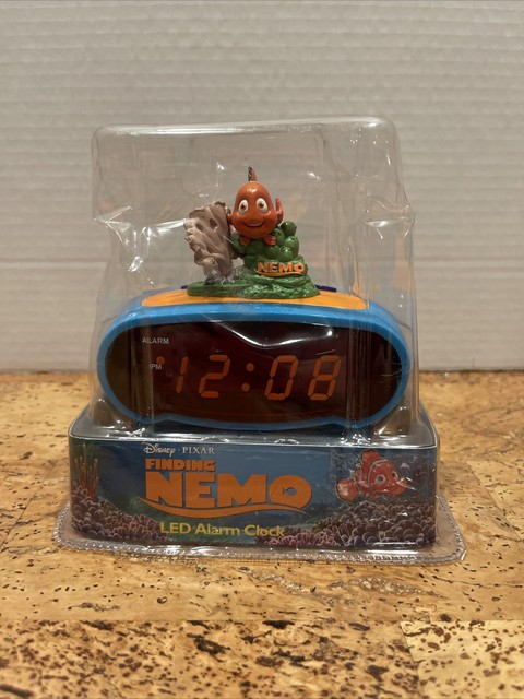 RARE Pixar Disney Finding Nemo Digital LED Alarm Clock MZ Berger for ...