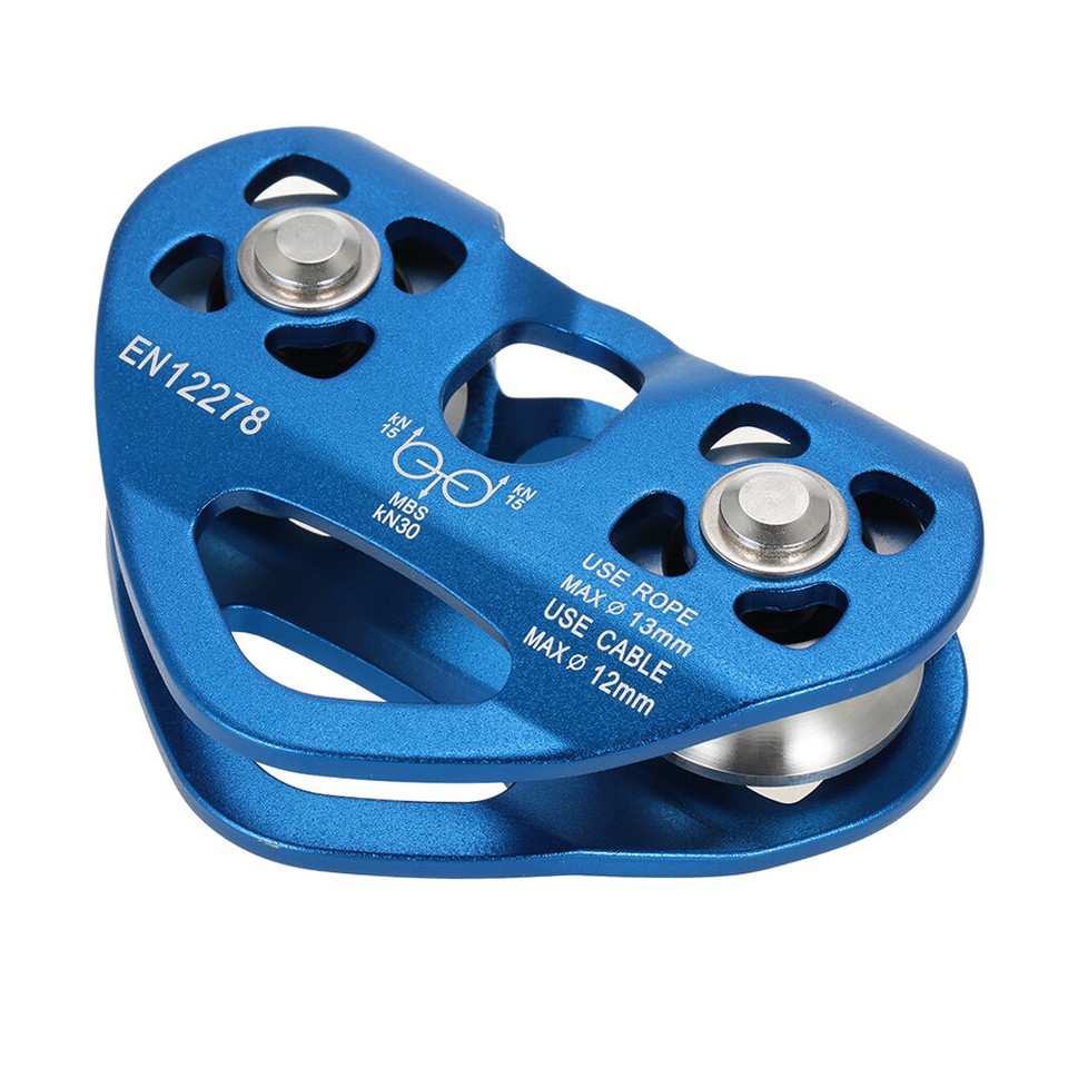 30kN Cable Trolley Pulley Heavy Duty Zipline Pulley For Cable & Rope ...