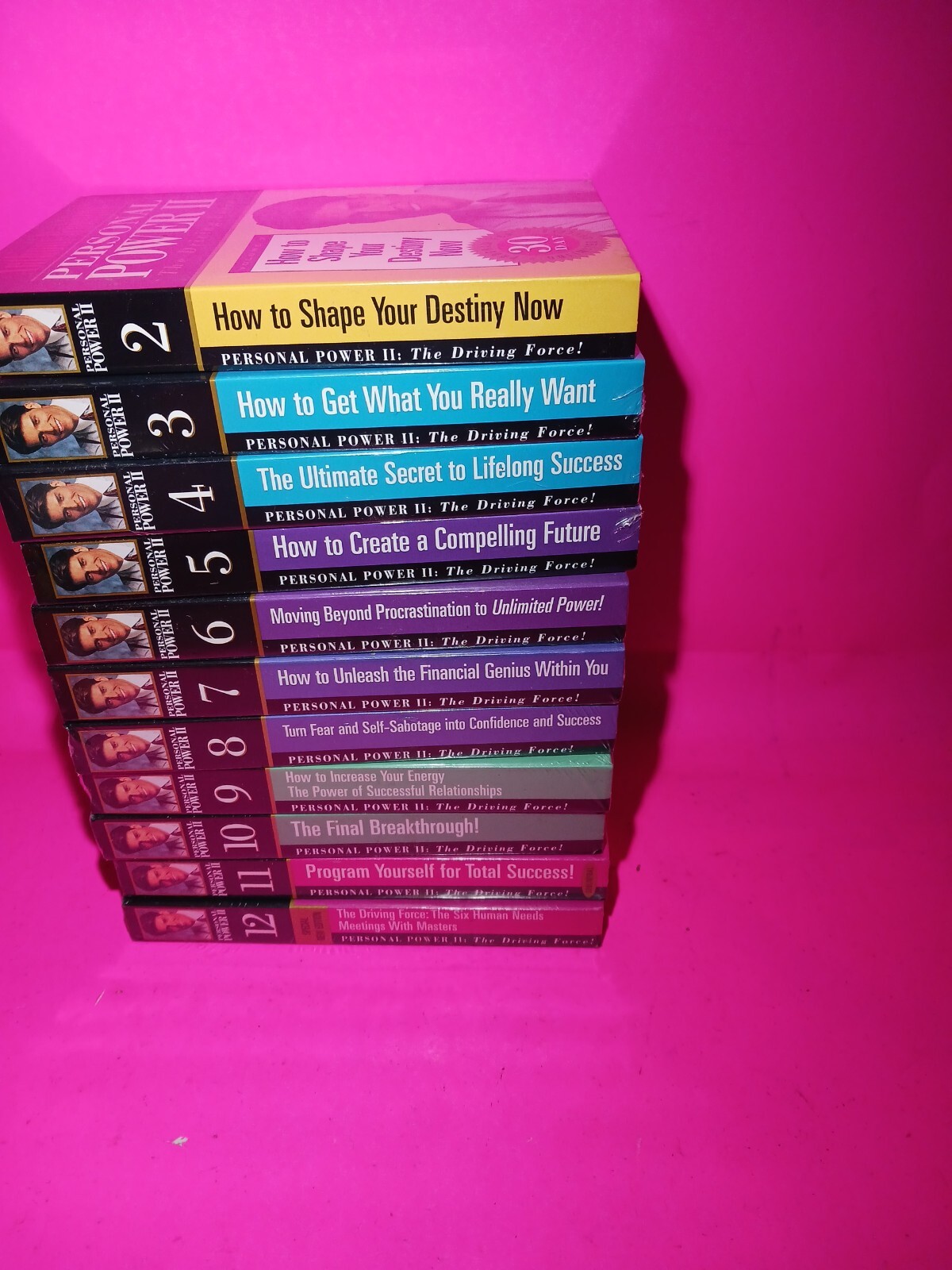 Anthony Robbins Personal Power 2 II The Driving Force Cassette Tape ...