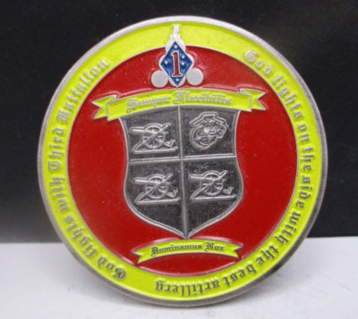 US Marine Corps 1st Marine Division 3rd Battalion Challenge Coin / USMC ...
