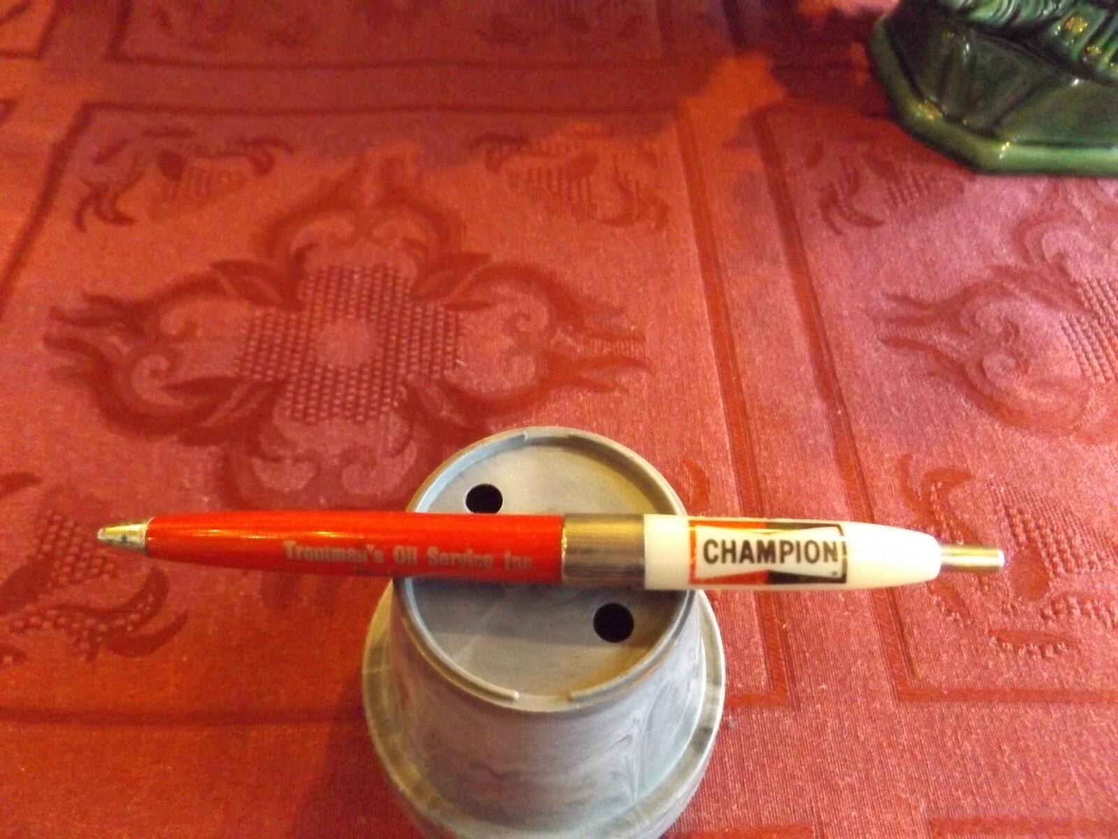 Vintage 1970s Champion Spark Plugs MILLERSBURG, PA Auto Ink Pen | eBay