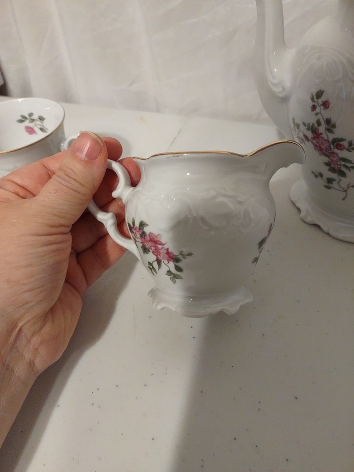 Wawel China Floral Rose Made In Poland Tea Set | eBay