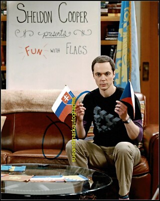 Jim Parsons The Big Bang Theory Sheldon Autograph Signed UACC RD 96 ...