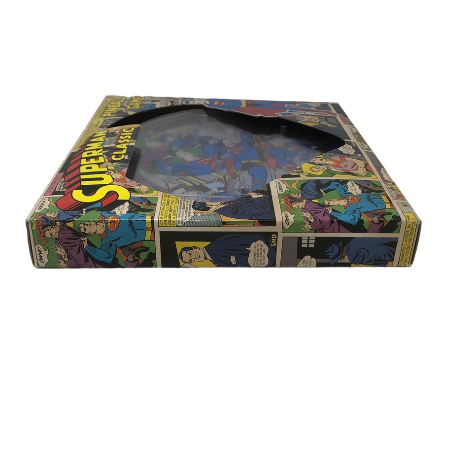 VTG NIP Superman Classic Pin Ball Game Pin Ball Board Schylling Toys ...