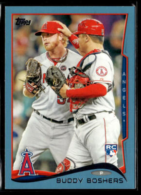 2014 Topps Baseball Buddy Boshers #34 Los Angeles Angels | eBay