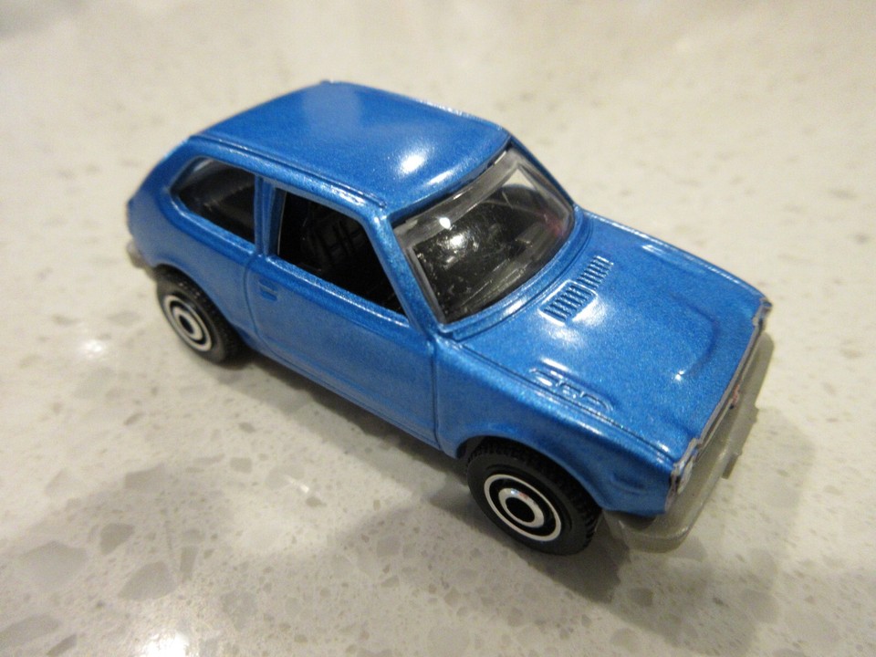 2019 Matchbox 1976 Honda Civic CVCC Blue Diecast Toy Race Car | eBay