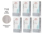Wella Color Charm Permanent Liquid Toner T10 Pale Blonde 1.4oz 6pc ...