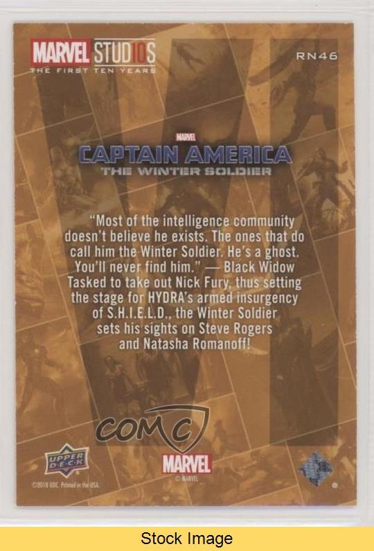 2019 Marvel Studios The First Ten Years Roman Numerals Winter Soldier ...