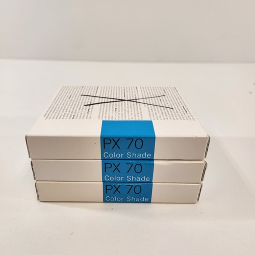 PX70 Color Shade Film for Polaroid Cameras Exp 2011 Unopened Lot of 3 ...