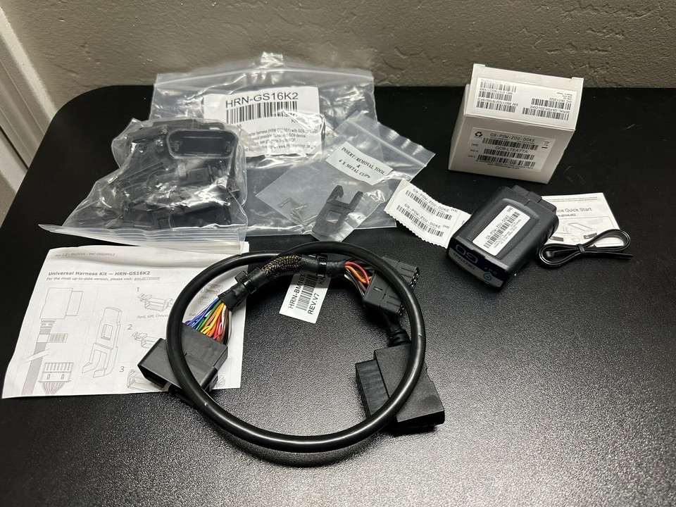 Geotab GO9-LTE GPS Vehicle Tracking ATT G09LTEATT+ Harness HRN-GS16K2 ...