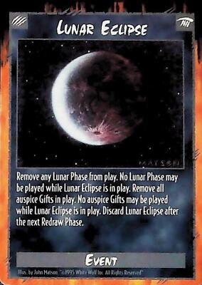 Rage CCG Lunar Eclipse - Unlimited | eBay