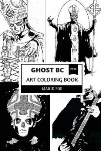 Ghost BC Coloring Bks.: Ghost BC Art Coloring Book : Satanic Imagery ...