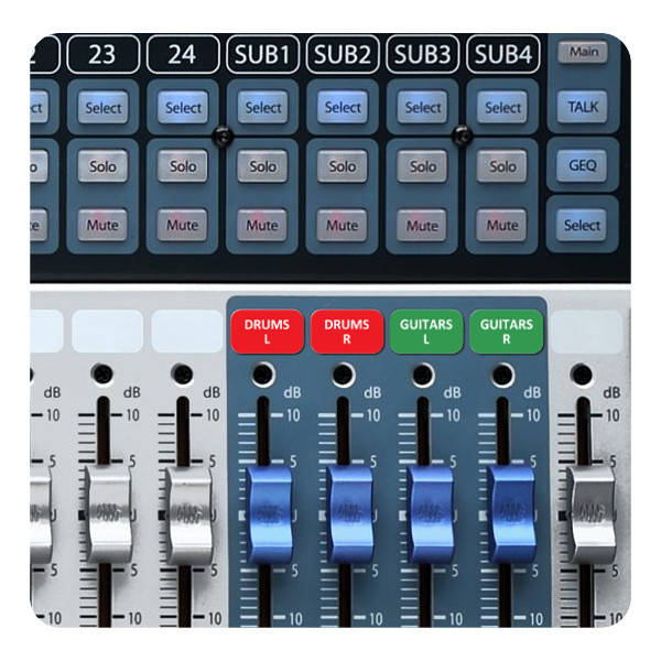 Magnetic Labels for PreSonus StudioLive mixers | eBay