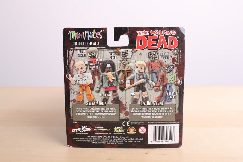 MiniMates The Walking Dead Sailor Zombie and Leg Bite Zombie Figure | eBay