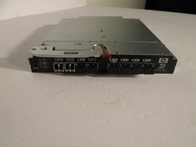 HP Brocade 8/24C 24 Port Fabric SAN Switch 489865-002 AJ821B HSTNS-BC23 ...