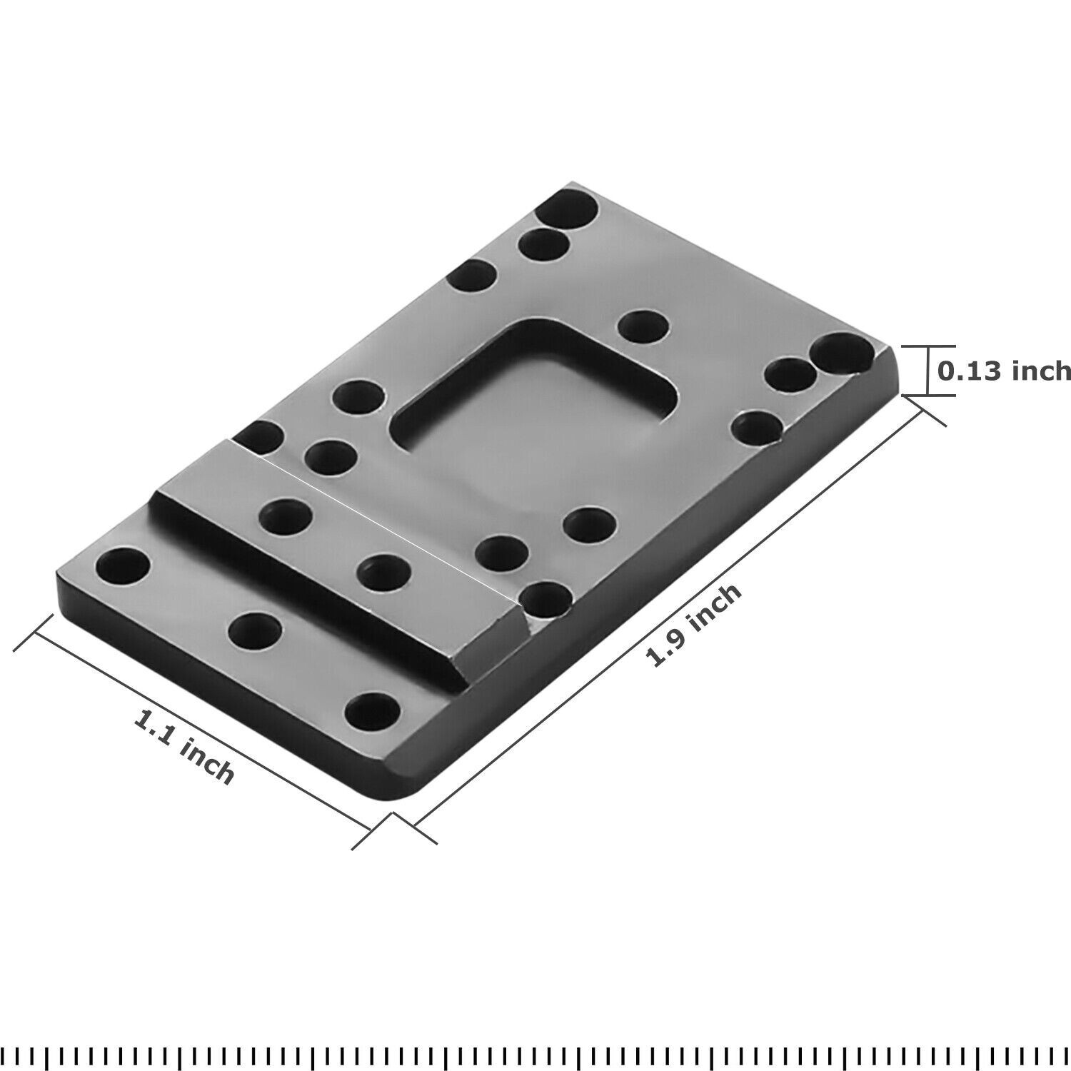 For Glock Universal Sight Mount Plate RMR Vortex Burris Red Dot Sight ...