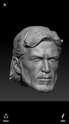 Star wars Dash Rendar custom head sculpt hasbro black series | eBay