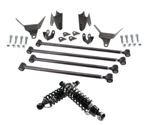 1928-40 Ford Triangulated 4-Link Rear Suspension w Coilovers 200 pound ...