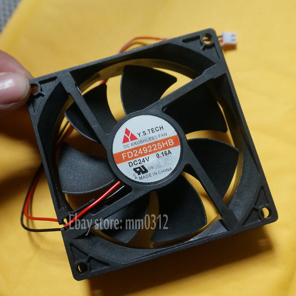 1PCS Y.S.TECH FD249225HB fan 90*90*25mm 2pin 24V 0.16A | eBay