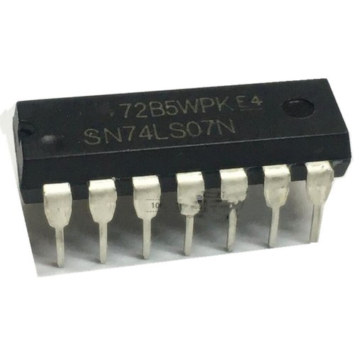10pcs Sn74ls07n Dip14 Sn74ls07 Dip 74ls07n 74ls07 Dip 14 Hd74ls07p Ic