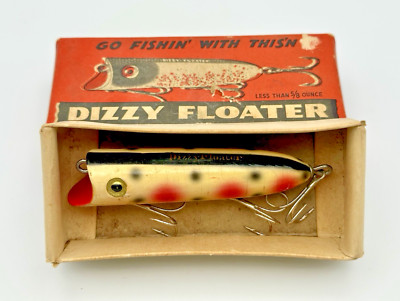 Vintage Dizzy Floater by Fishathon Bait Co. Lure in Original Box ...