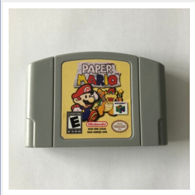 N64 Paper Mario N64 | eBay