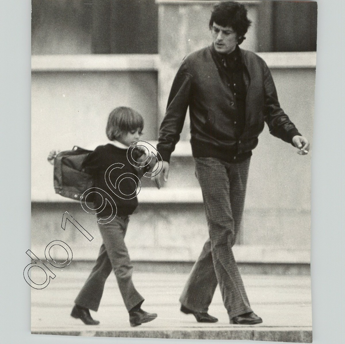 Alain Delon And Anthony