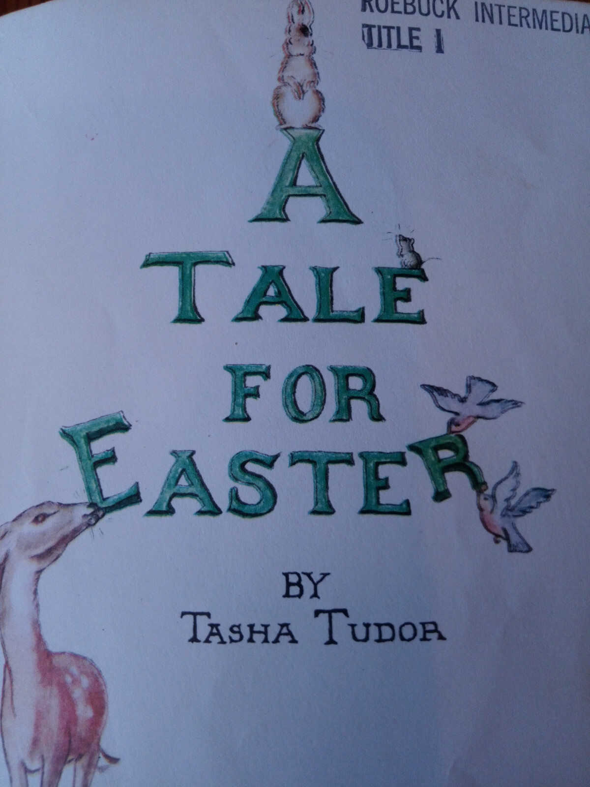 A Tale for Easter Tasha Tudor Vintage 1941 Collectible Childrens Book ...