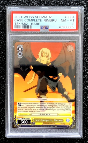 PSA 8 NM MT 2021 CASE COMPLETE RIMURU WEISS SCHWARZ TSK/S82 RARE #E004 G4932 | eBay