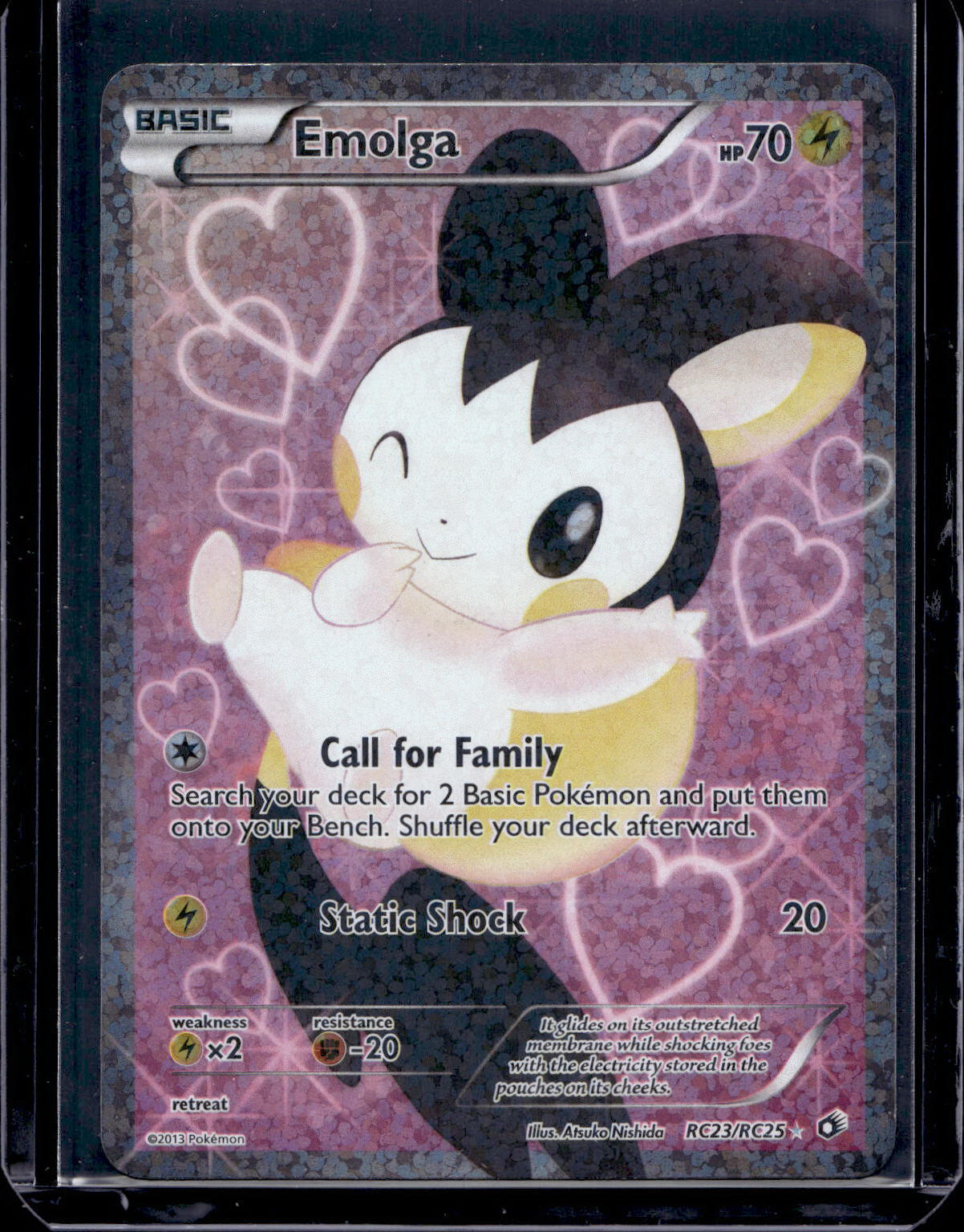 Pokemon Legendary Treasures: Radiant Collection Emolga (Full Art) RC23 ...