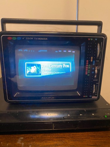 Audiovox AVT-600 6 Inch Color Television Monitor. | eBay