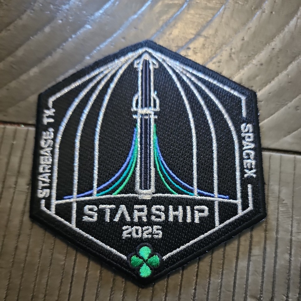 SPACEX -STARSHIP 11 issue date 2025 Authentic Employee PATCH | eBay