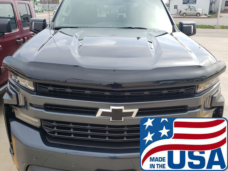 2019-2023 Chevrolet Silverado 1500 BUG Shield | Adhesive | Hood ...