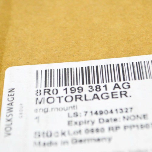 NEW AUDI S5 8T LEFT ENGINE MOUNT 8R0199381AG 4.2 PETROL 260KW ORIGINAL ...