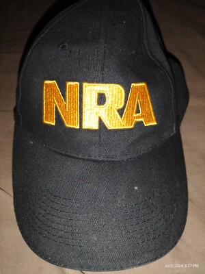 "NRA" BALL CAP hat NATIONAL RIFLE ASSOCIATION guns 2nd amendment ADULT ...