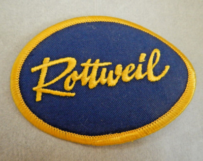 VINTAGE - GUNS FIREARMS PATCHES - ROTTWEIL PATCH - BRENNEKE PARAGON ...