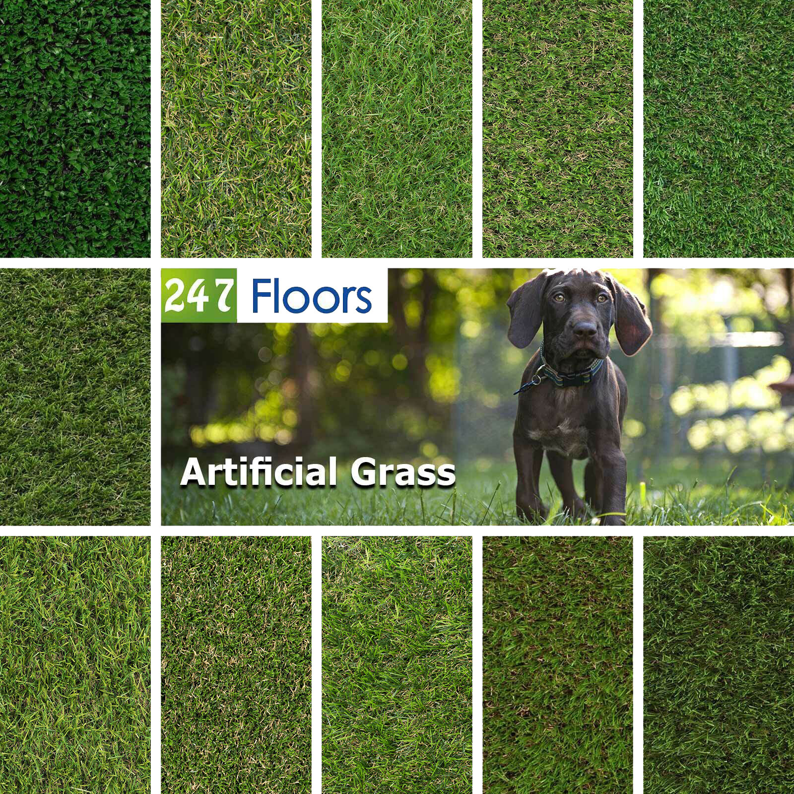 Artificial Grass Cheap Astro Turf Quality Realistic Natural Garden Lawn ...