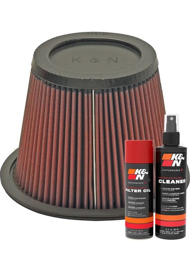 K&N Air Filter E-2875 + Aerosol Recharge Kit fits Mitsubishi Magna 2.6 ...