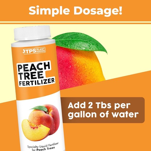 TPS NUTRIENTS Peach Tree Fertilizer for All Peach, Nectarine and Stone ...