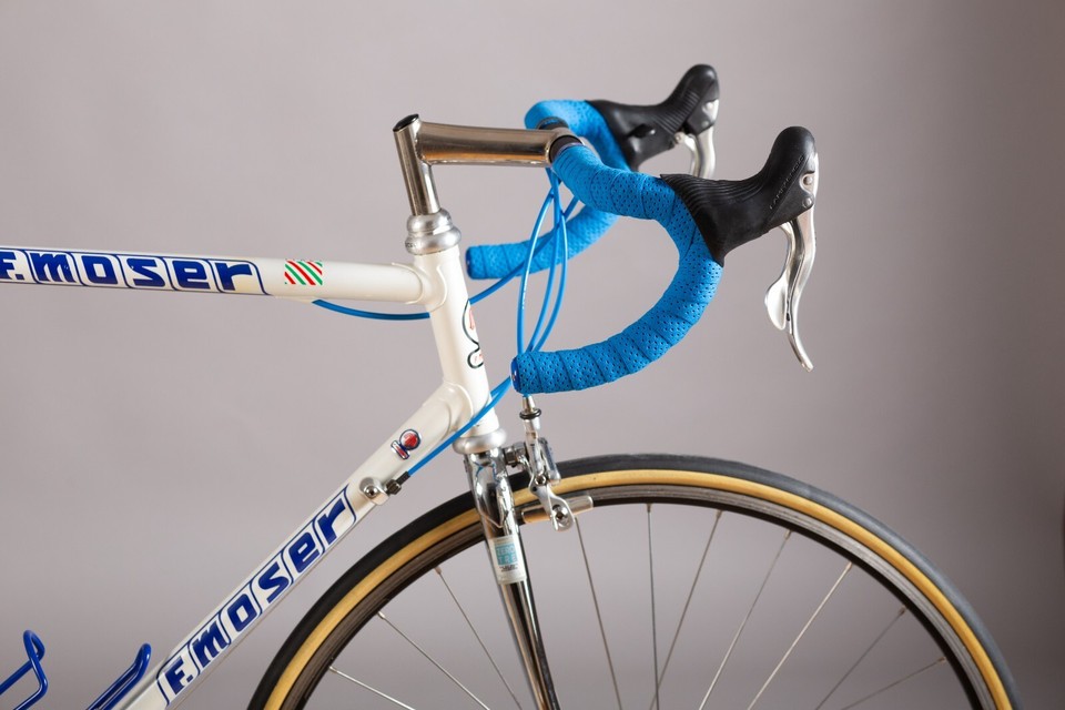 Francesco Moser FORMA road bike Deda Zero steel frame Campagnolo Athena ...