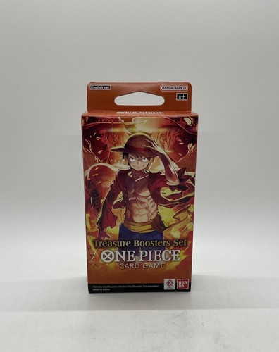 One Piece TCG Treasure Boosters Set 4-Pack Box! Randomly Inserted From ...