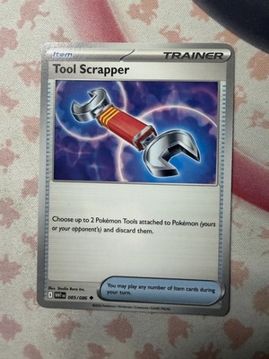 Tool Scrapper Uncommon SV: White Flare 085/086 NM English Pokemon Card ...