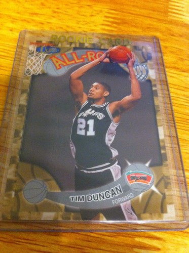 97/98 Fleer Ultra All-Rookie #1 Tim Duncan, San Antonio Spurs, NM or ...