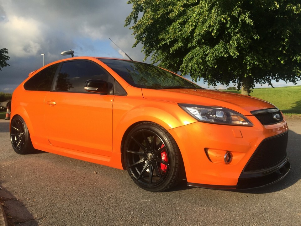 1L FOR Ford Focus ST MK2 MK2.5 Electric Orange Pearl Basecoat Paint ...