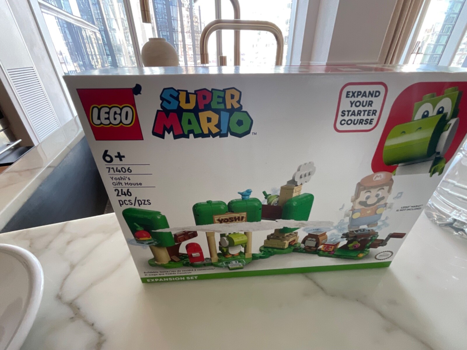 LEGO Super Mario: Yoshi’s Gift House Expansion Set (71406) 673419357128 ...