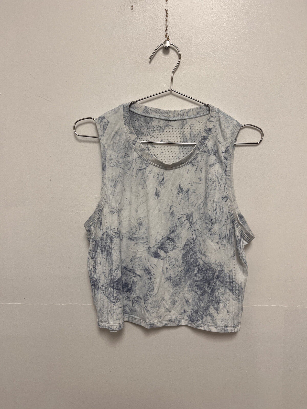 LULULEMON TRAIN TO BE TANK *WASH IN WHITE/LUNA SIZE 6 - Gem