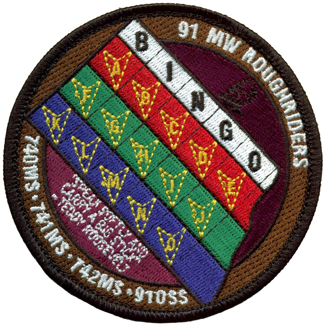 USAF 91st MISSILE WING ROUGHRIDERS PATCH | eBay