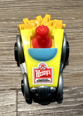 Vintage Wendy’s Kids Meal French Fry Car Pull Back Toy 1997 Nostalgic ...
