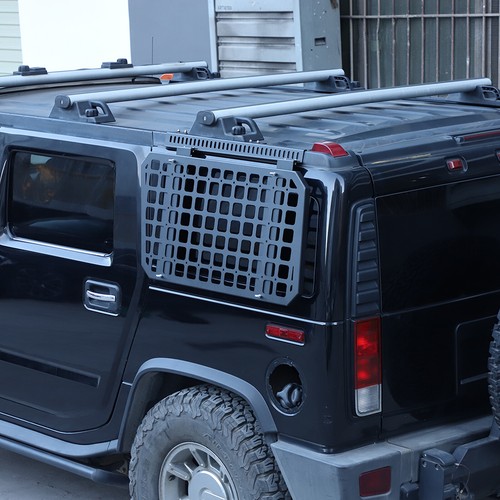 Molle Panel Bracket Driver Rear Side Trunk Window Armor Guard Fits ...